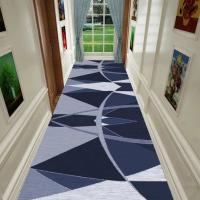 China Rectangle Commercial Floor Mat 60x80cm Polyester Entrance Corridor Hotel Large for sale