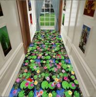 China Rectangle Commercial Floor Mat 60x80cm Polyester Entrance Corridor Hotel Large for sale