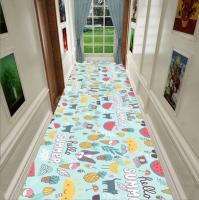 China Rectangle Commercial Floor Mat 60x80cm Polyester Entrance Corridor Hotel Large for sale