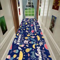 China Rectangle Commercial Floor Mat 60x80cm Polyester Entrance Corridor Hotel Large for sale