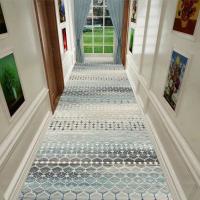 China Rectangle Commercial Floor Mat 60x80cm Polyester Entrance Corridor Hotel Large for sale