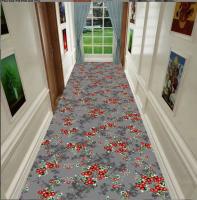 China Rectangle Commercial Floor Mat 60x80cm Polyester Entrance Corridor Hotel Large for sale