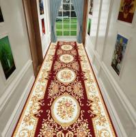 China Rectangle Commercial Floor Mat 60x80cm Polyester Entrance Corridor Hotel Large for sale