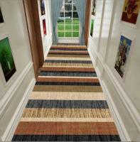 China 100cm Width Square Hotel Commercial Floor Mat Polyester Entrance Corridor Stairway for sale