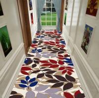 China 100cm Width Square Hotel Commercial Floor Mat Polyester Entrance Corridor Stairway for sale