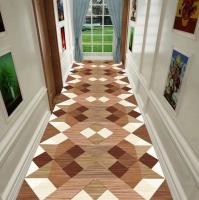 China 100cm Width Square Hotel Commercial Floor Mat Polyester Entrance Corridor Stairway for sale