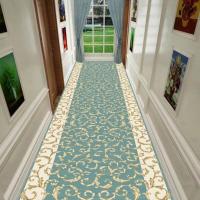 China 100cm Width Square Hotel Commercial Floor Mat Polyester Entrance Corridor Stairway for sale