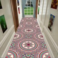 China 100cm Width Square Hotel Commercial Floor Mat Polyester Entrance Corridor Stairway for sale
