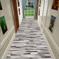China 100cm Width Square Hotel Commercial Floor Mat Polyester Entrance Corridor Stairway for sale
