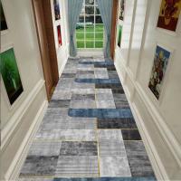 China 3D Printed Feather Large Commercial Floor Mat Polyester 60x80cm Customizable Hotel Entrance for sale
