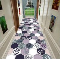 China 3D Printed Feather Large Commercial Floor Mat Polyester 60x80cm Customizable Hotel Entrance for sale