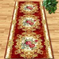 China Custom Polyester Commercial Floor Mat 60-200cm Width for Hotel Entrance Corridor Stairway for sale
