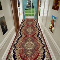China European Classical Style Large Commercial Floor Mat Hotel Entrance Corridor Stairway 100% Polyester for sale
