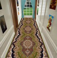China European Classical Style Large Commercial Floor Mat Hotel Entrance Corridor Stairway 100% Polyester for sale