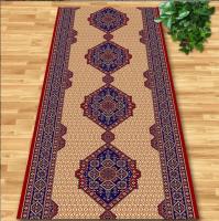 China Persian Classical Commercial Floor Mat 60x80cm Polyester for Hotel Entrance Corridor Stairway for sale