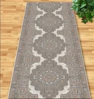 China Persian Classical Commercial Floor Mat 60x80cm Polyester for Hotel Entrance Corridor Stairway for sale