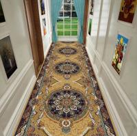 China Persian Classical Commercial Floor Mat 60x80cm Polyester for Hotel Entrance Corridor Stairway for sale