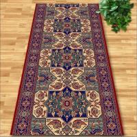 China Persian Classical Commercial Floor Mat 60x80cm Polyester for Hotel Entrance Corridor Stairway for sale