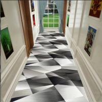China Customizable Polyester Commercial Floor Mat 60-200cm Width for Hotel Entrance Corridor Stairway for sale