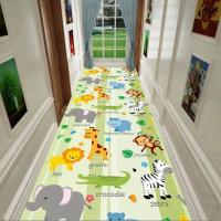 China Customizable Polyester Commercial Floor Mat 60-200cm Width for Hotel Entrance Corridor Stairway for sale