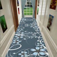 China Customizable Polyester Commercial Floor Mat 60-200cm Width for Hotel Entrance Corridor Stairway for sale