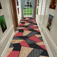 China Customizable Polyester Commercial Floor Mat 60-200cm Width for Hotel Entrance Corridor Stairway for sale