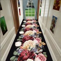 China Customizable Polyester Commercial Floor Mat 60-200cm Width for Hotel Entrance Corridor Stairway for sale