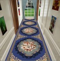 China Customizable Polyester Commercial Floor Mat 60-200cm Width for Hotel Entrance Corridor Stairway for sale