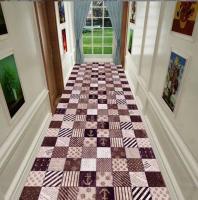 China Customizable Polyester Commercial Floor Mat 60-200cm Width for Hotel Entrance Corridor Stairway for sale