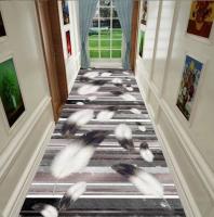 China Customizable Polyester Commercial Floor Mat 60-200cm Width for Hotel Entrance Corridor Stairway for sale