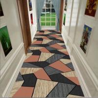 China Customizable Polyester Commercial Floor Mat 60-200cm Width for Hotel Entrance Corridor Stairway for sale