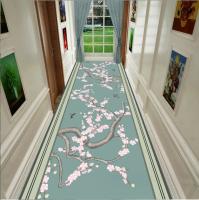 China Custom Polyester Fiber Commercial Entrance Mat 60x80cm Hotel Corridor Carpet for sale