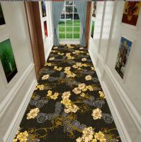 China Custom Polyester Fiber Commercial Entrance Mat 60x80cm Hotel Corridor Carpet for sale
