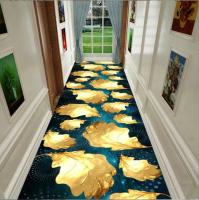 China Custom Polyester Fiber Commercial Entrance Mat 60x80cm Hotel Corridor Carpet for sale