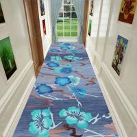 China Custom Polyester Fiber Commercial Entrance Mat 60x80cm Hotel Corridor Carpet for sale