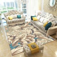 China 80x120cm Blending Crystal Velvet Living Room Floor Carpet Modern European Style Machine Washable for sale