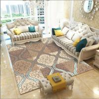 China 80x120cm Blending Crystal Velvet Living Room Floor Carpet Modern European Style Machine Washable for sale