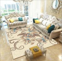 China 80x120cm Blending Crystal Velvet Living Room Floor Carpet Modern European Style Machine Washable for sale