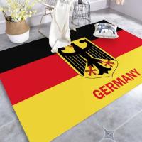 China Polyester Fiber Living Room Carpet 6mm Thick Machine Washable Custom Size for sale
