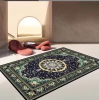 China European Style Polyester Fiber Living Room Carpet 160x230cm Dust Proof Water Absorbent for sale