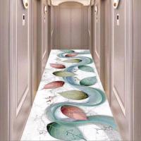 China Commercial Polyester Floor Mat 60x90cm Entrance Corridor Stairway Hotel Rug Custom Size for sale
