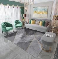 China North European Crystal Velvet Living Room Floor Carpet 180x250cm Machine Washable for sale