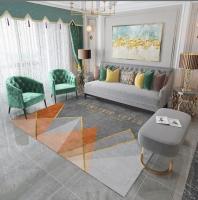 China North European Crystal Velvet Living Room Floor Carpet 180x250cm Machine Washable for sale