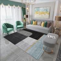 China North European Crystal Velvet Living Room Floor Carpet 180x250cm Machine Washable for sale