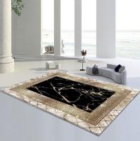 China Polyester Fiber Living Room Carpet Modern Simple Nordic Style 6mm Thickness Custom Size for sale