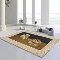 China Polyester Fiber Living Room Carpet Modern Simple Nordic Style 6mm Thickness Custom Size for sale