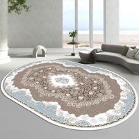 China Polyester Fiber Living Room Carpet Modern Simple Nordic Style 6mm Thickness Custom Size for sale