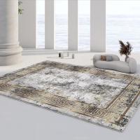 China Polyester Fiber Living Room Carpet Modern Simple Nordic Style 6mm Thickness Custom Size for sale