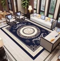 China Chinese Classical Style Polyester Fiber Living Room Floor Carpet 180x230cm for sale