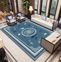 China Chinese Classical Style Polyester Fiber Living Room Floor Carpet 180x230cm for sale